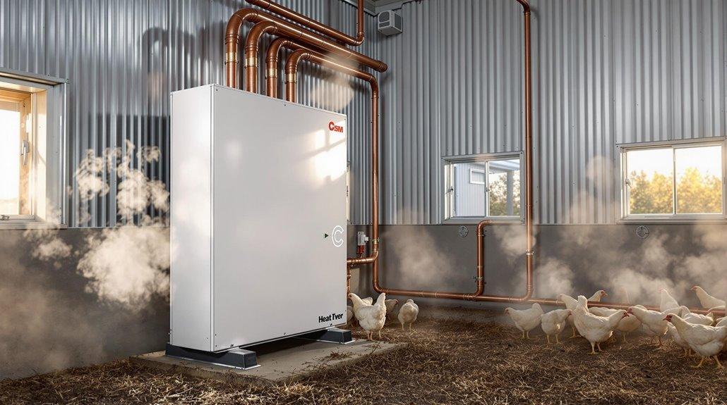 Air Source Heat Pumps for Poultry Farms: a Cost-Benefit Analysis