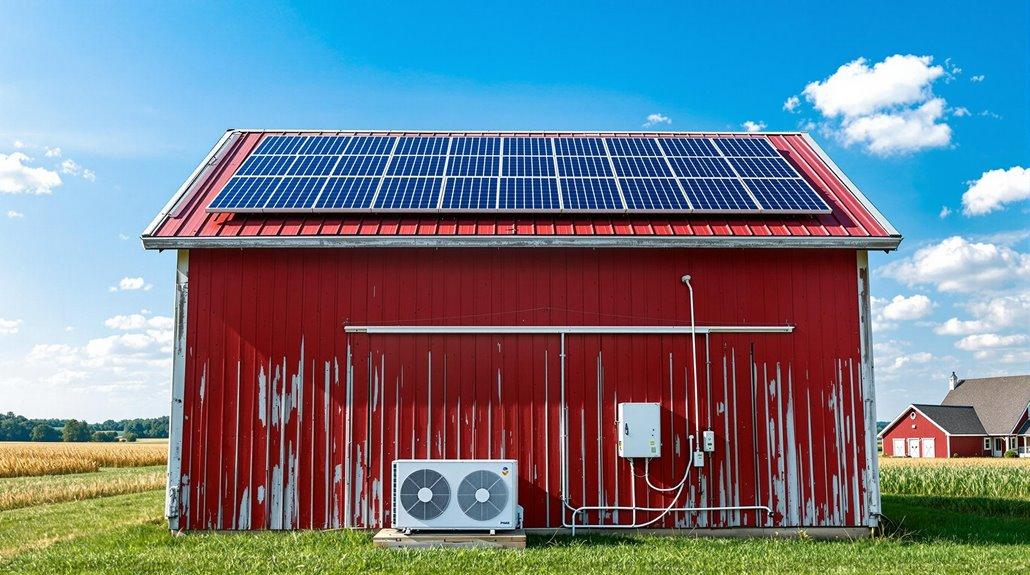 Dual Energy Solutions for Farms: Solar Panels and Heat Pumps Explained